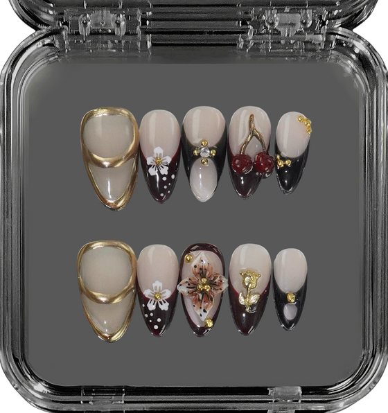 HUE NAILS | Best handmade press on nails designed by artisans